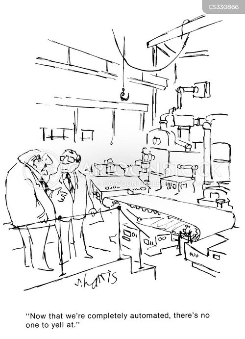 Automation Revolution Cartoons and Comics - funny pictures from ...