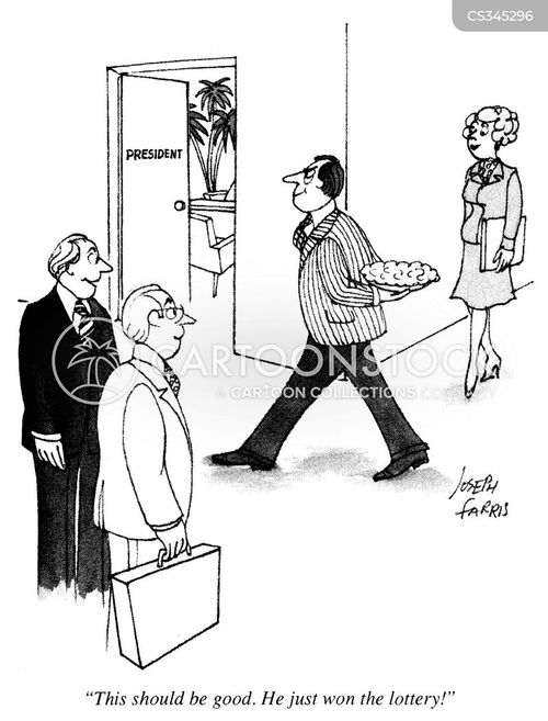 Lotto Winners Cartoons and Comics - funny pictures from CartoonStock