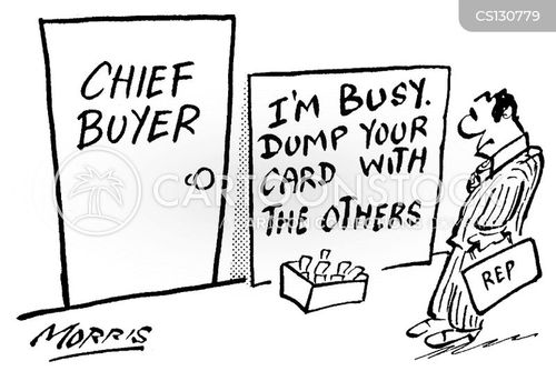 Sales Representative Cartoons and Comics - funny pictures from CartoonStock