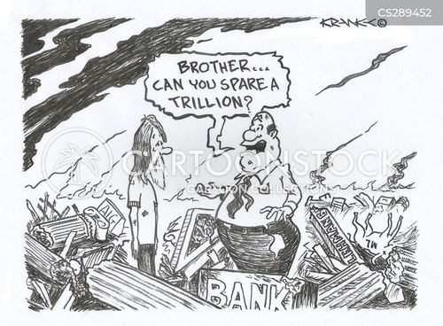 $8 Trillion Cartoons and Comics - funny pictures from CartoonStock