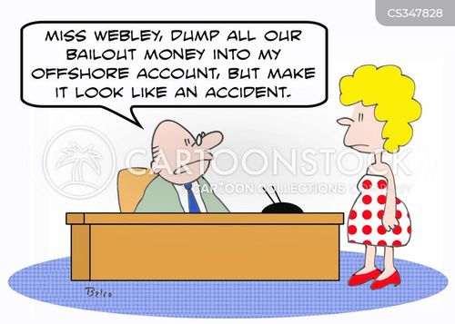 Off Shore Accounts Cartoons and Comics - funny pictures from CartoonStock