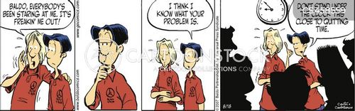 Long Days Cartoons and Comics - funny pictures from CartoonStock