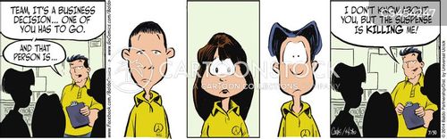 Corporate Layoffs Cartoons and Comics - funny pictures from CartoonStock