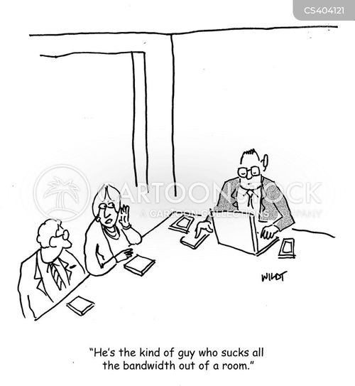 Bandwidth Cartoons and Comics - funny pictures from CartoonStock