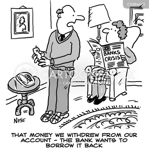 Saving Accounts Cartoons and Comics - funny pictures from CartoonStock