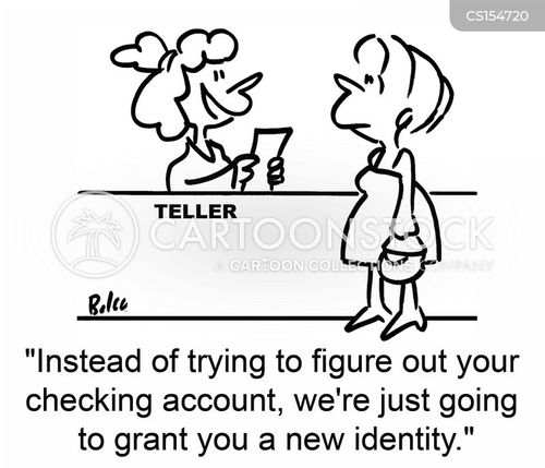 Checking Account Cartoons and Comics - funny pictures from CartoonStock