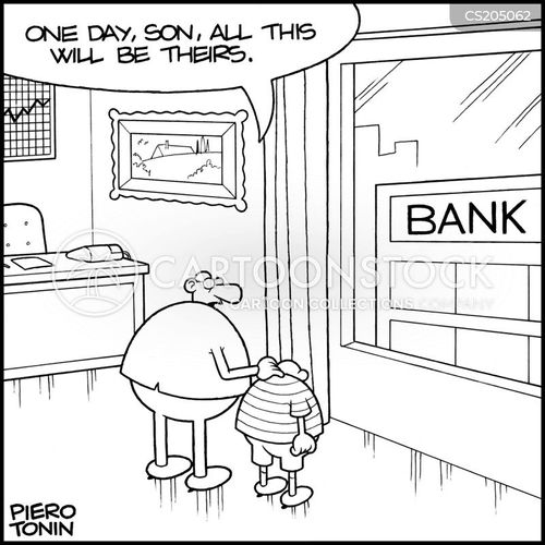 Business Banking Cartoons and Comics - funny pictures from CartoonStock