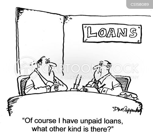 Debtor Cartoons and Comics - funny pictures from CartoonStock