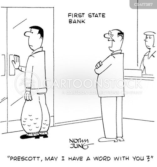 Bank Worker Cartoons and Comics - funny pictures from CartoonStock