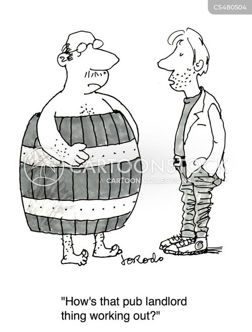 Landlady Cartoons and Comics - funny pictures from CartoonStock