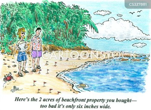 Beachfront Cartoons and Comics - funny pictures from CartoonStock