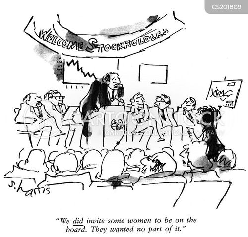 Stockholder Meeting Cartoons and Comics - funny pictures from CartoonStock