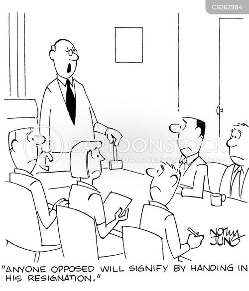 Resigning Cartoons and Comics - funny pictures from CartoonStock