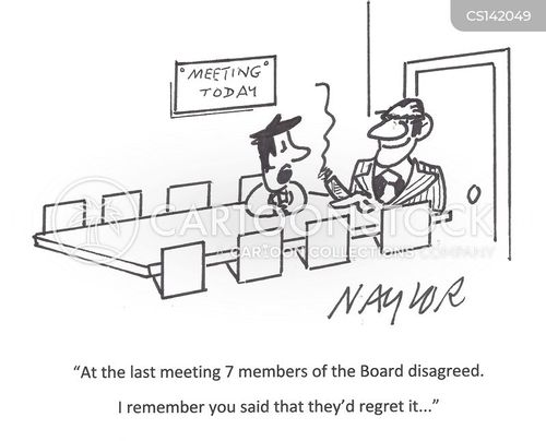 Boardroom Battles Cartoons and Comics - funny pictures from CartoonStock