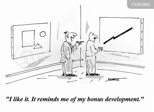 Business Bonus Cartoons and Comics - funny pictures from CartoonStock