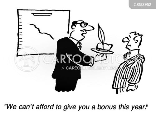 Productivity Bonus Cartoons and Comics - funny pictures from CartoonStock