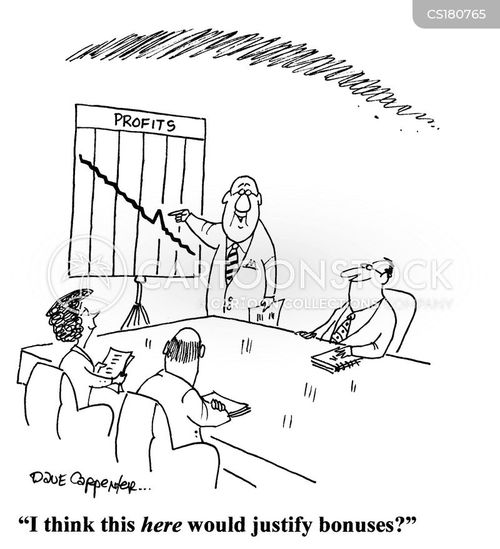 Working For Profit Cartoons and Comics - funny pictures from CartoonStock