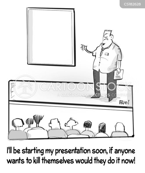 Presentation Skills Cartoons and Comics - funny pictures from CartoonStock