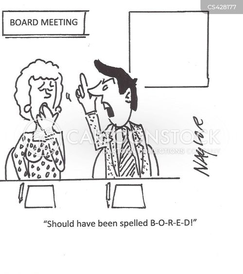 Boring Meeting Cartoons and Comics - funny pictures from CartoonStock