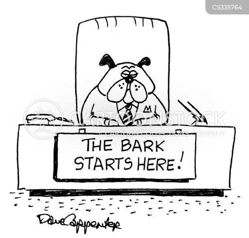 Bark Analysis Cartoons and Comics - funny pictures from CartoonStock