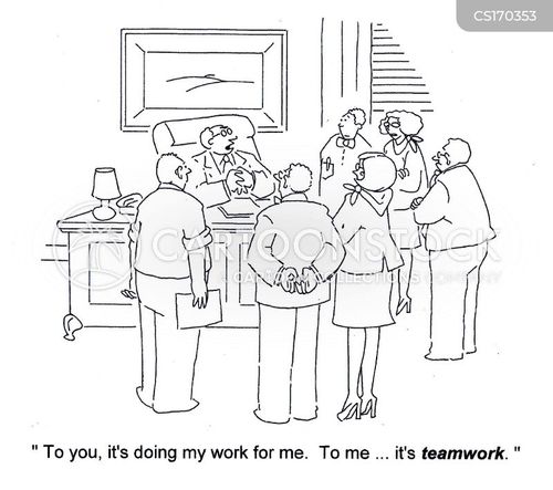 Working Hard Cartoons and Comics - funny pictures from CartoonStock