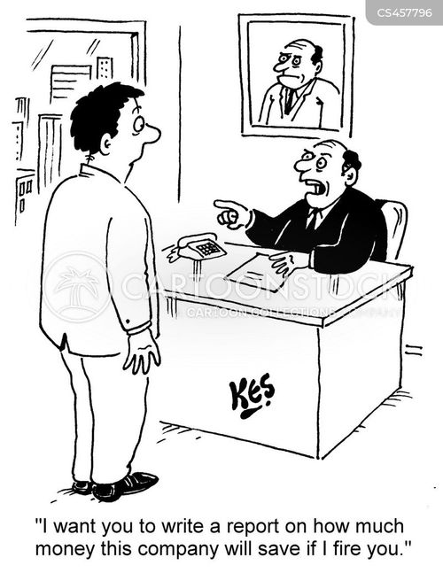 Job Insecurity Cartoons and Comics - funny pictures from CartoonStock