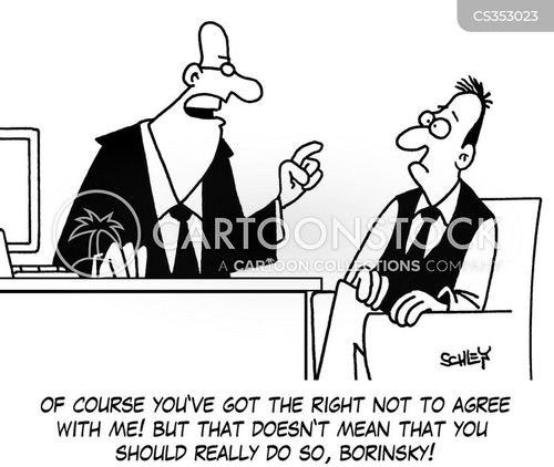 Professional Disagreement Cartoons and Comics - funny pictures from ...