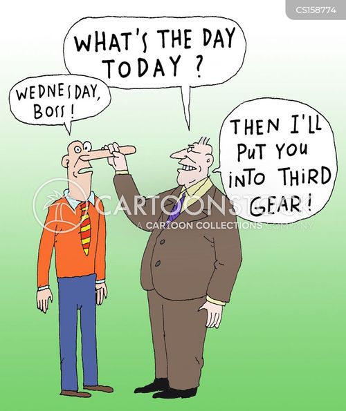 Bosses Day Cartoons Boss Cartoon | Funny Gift For Boss