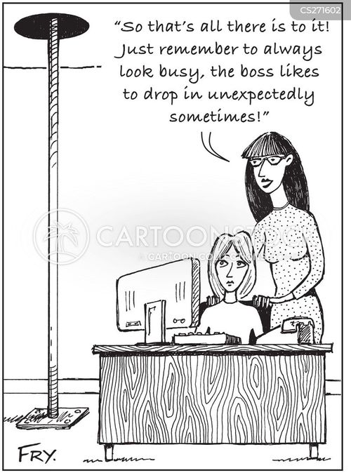 Supervised Cartoons and Comics - funny pictures from CartoonStock