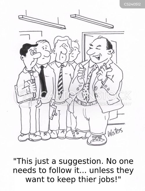 Office Policies Cartoons and Comics - funny pictures from CartoonStock