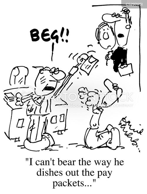 Remuneration Cartoons and Comics - funny pictures from CartoonStock