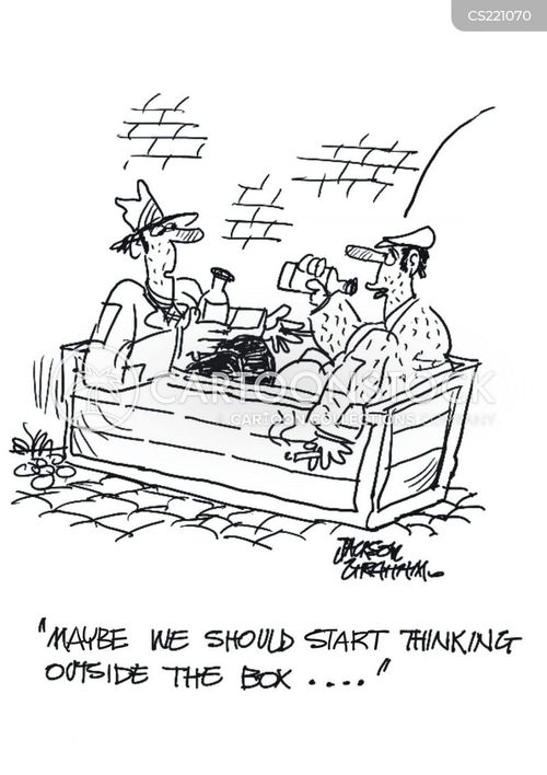 Cardboard Box Dwellers Cartoons and Comics - funny pictures from ...