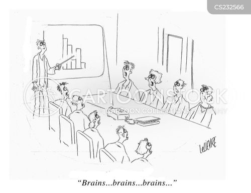 Boss's Brain Cartoons and Comics - funny pictures from CartoonStock