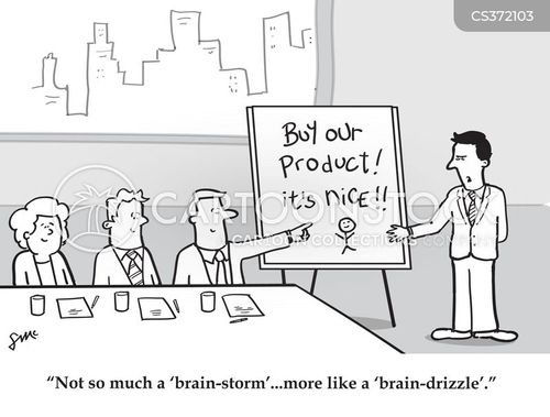 Brainstorm Cartoons and Comics - funny pictures from CartoonStock