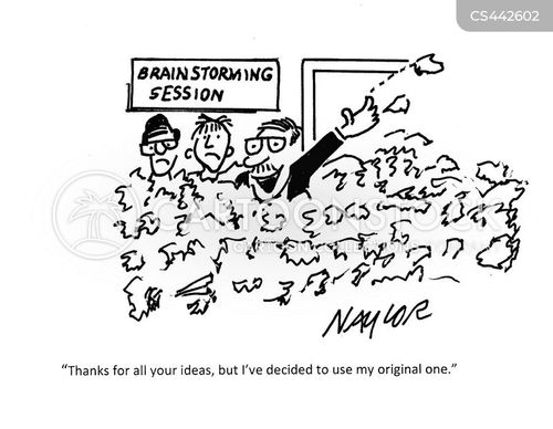Brainstorming Session Cartoons and Comics - funny pictures from ...