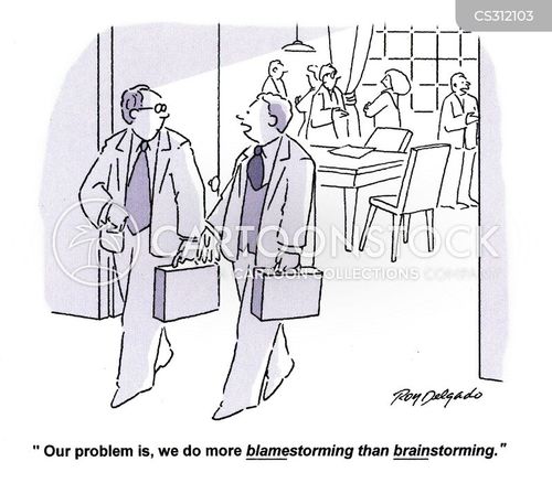 Brainstorming Cartoons and Comics - funny pictures from CartoonStock