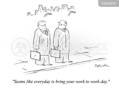 Bring Your Work To Work Day Cartoons and Comics - funny pictures from ...