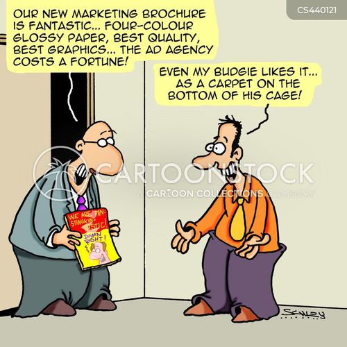 Brochure Cartoons and Comics - funny pictures from CartoonStock