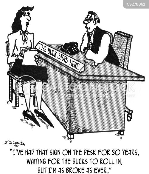 Desk Plaque Cartoons and Comics - funny pictures from CartoonStock