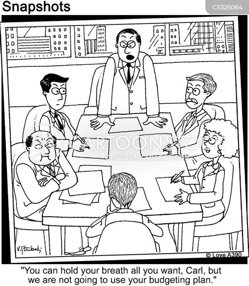 Budgeting Cartoons and Comics - funny pictures from CartoonStock