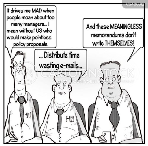 Memorandum Cartoons and Comics - funny pictures from CartoonStock