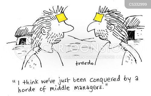Middle Managements Cartoons and Comics - funny pictures from CartoonStock