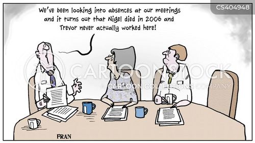 Absence Cartoons and Comics - funny pictures from CartoonStock