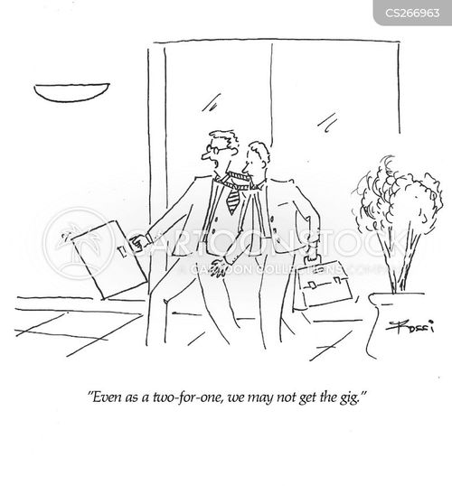 Two For One Cartoons and Comics - funny pictures from CartoonStock