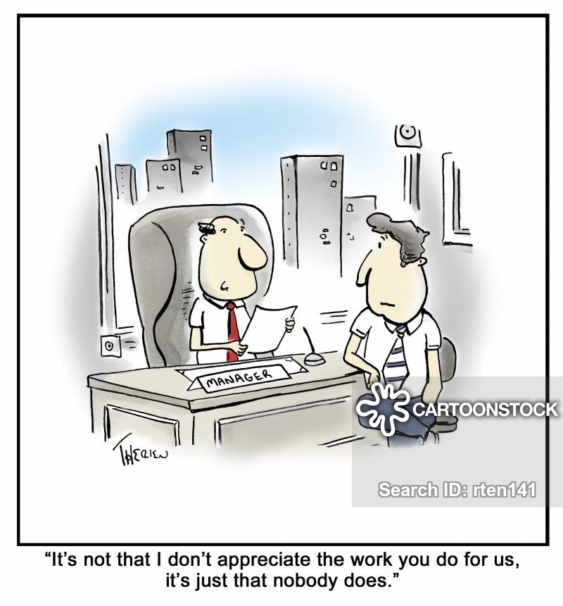 Unappreciate Cartoons and Comics - funny pictures from CartoonStock