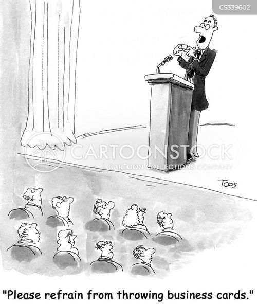 Impromptu Speeches Cartoons and Comics - funny pictures from CartoonStock