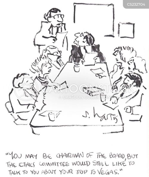 Ethics Committee Cartoons and Comics - funny pictures from CartoonStock
