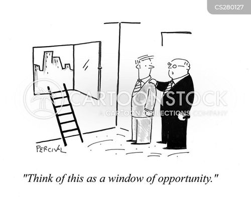 Window Of Opportunity Cartoons and Comics - funny pictures from ...