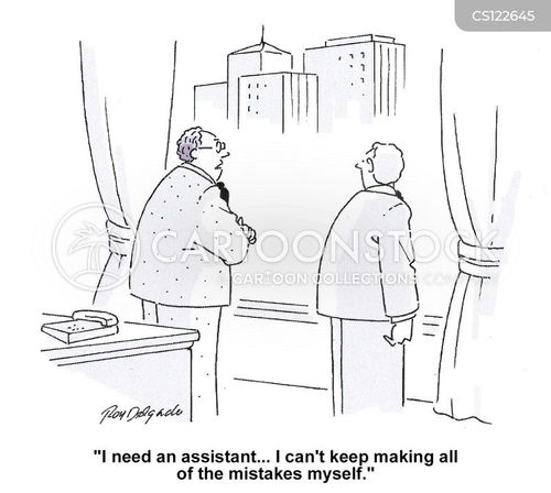 Work Mistakes Cartoons and Comics - funny pictures from CartoonStock