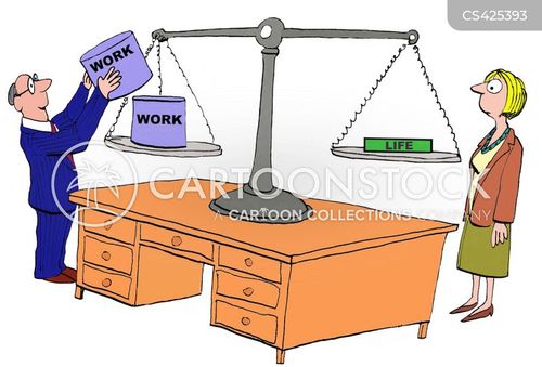 Work Life Balance Cartoons and Comics - funny pictures from CartoonStock